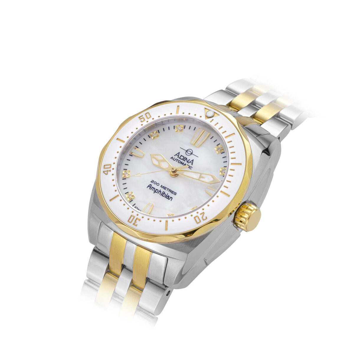 Adina Amphibian automatic dive watch CT111T0XB-Diamond Set.