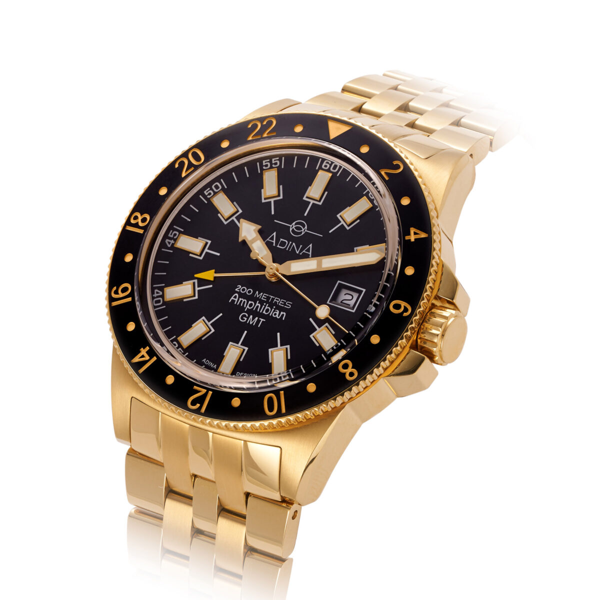 Adina Amphibian vintage dive watch CT119 G2XB - Adina Watches
