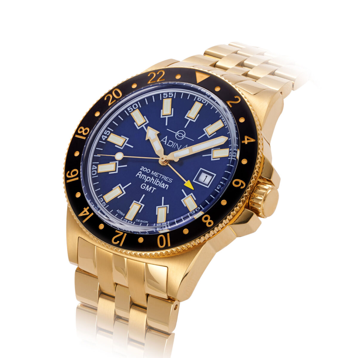 Adina Amphibian vintage dive watch CT119 G6XB - Adina Watches