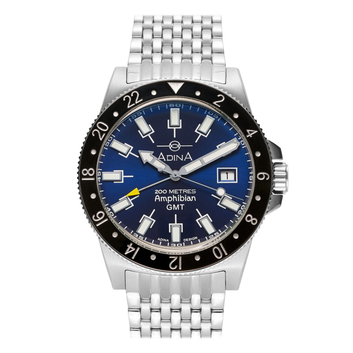 Adina Amphibian vintage dive watch CT119 S6XM - Adina Watches