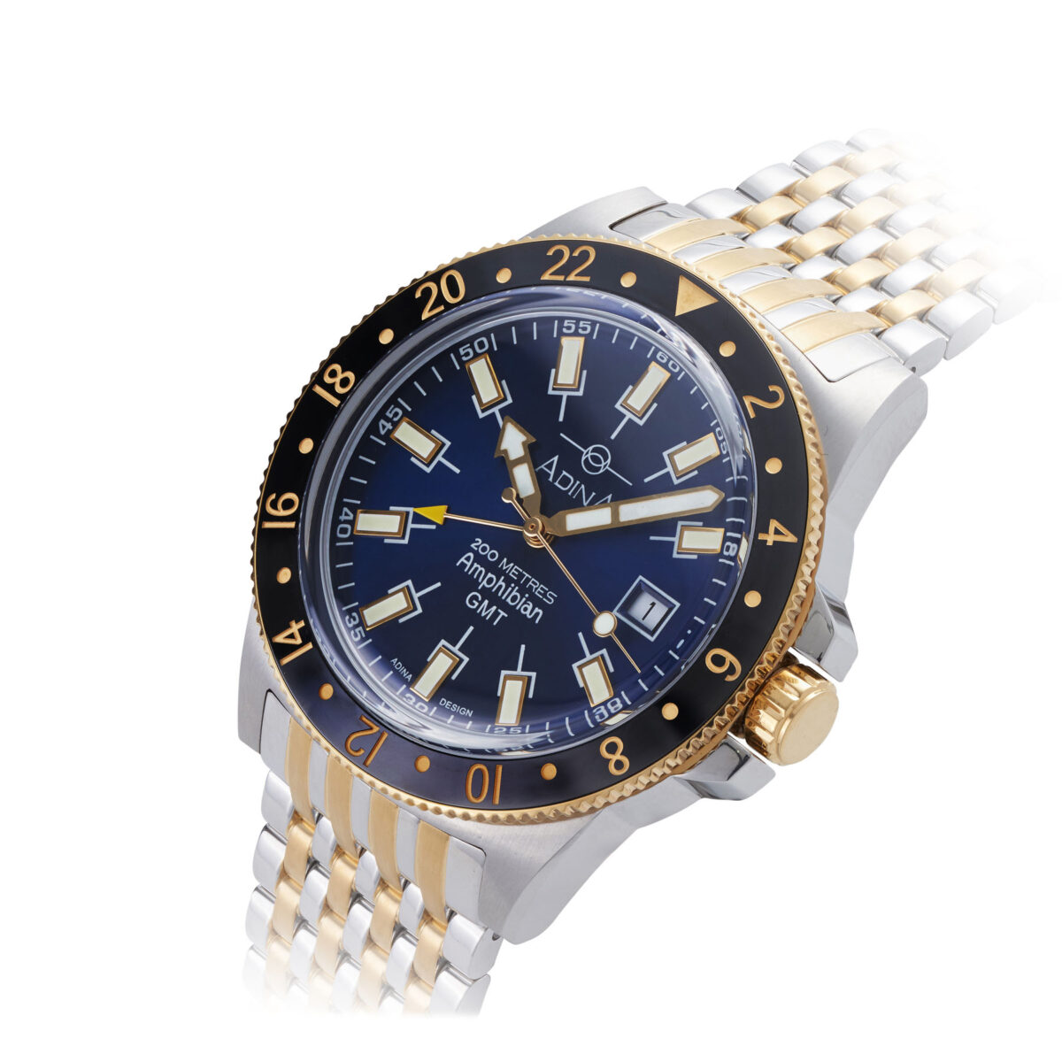 Adina Amphibian GMT Dive Watch CT119 T6XM - Buy Australian