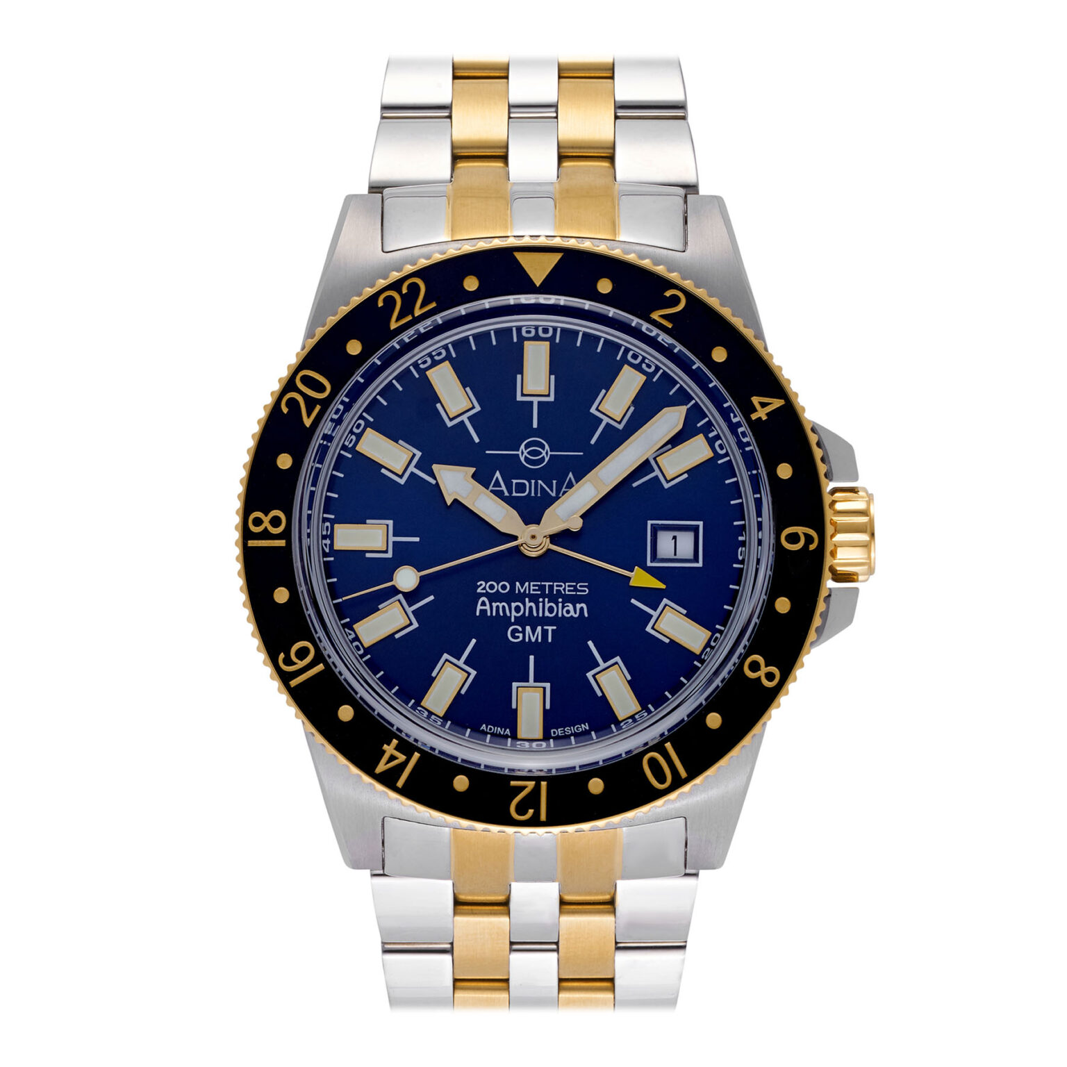 Adina Amphibian vintage dive watch CT119 T6XB - Adina Watches