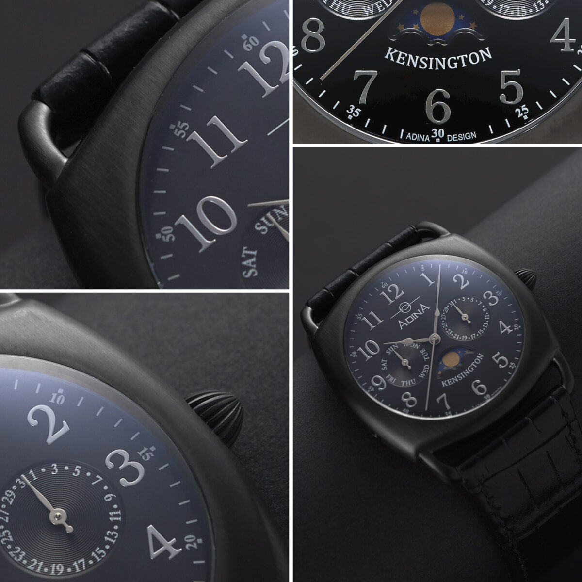 Adina Kensington Moon Phase Watch RW19 I2FS - Adina Watches